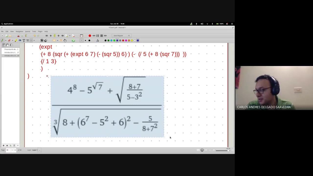 Fundamentos de programación Clase 2 5 Expresiones notación prefija II ...