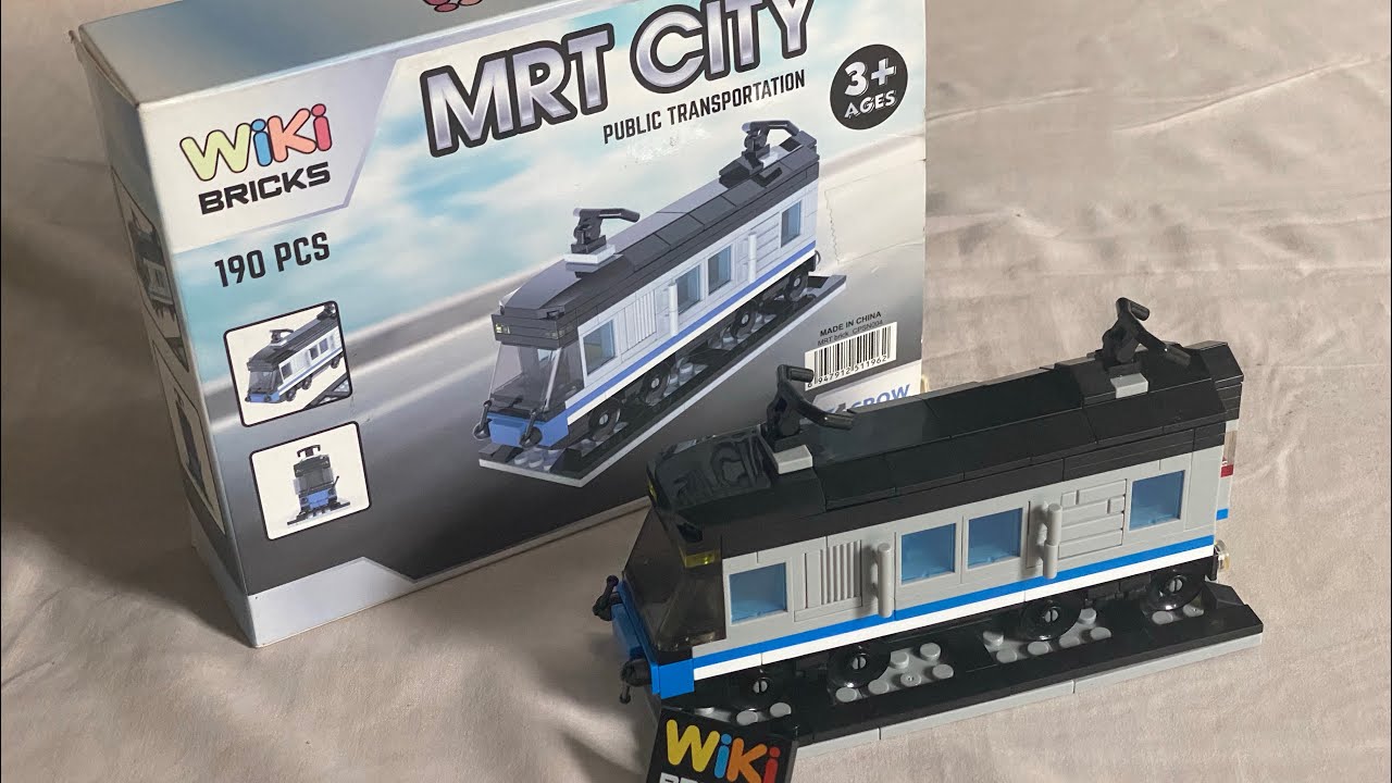 Wiki Bricks MRT City, Lego by Indomaret - YouTube
