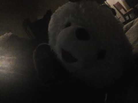 Snowflake Teddy: 2018: White-Blue-Green-Gold Girl Teddy Bear! - YouTube