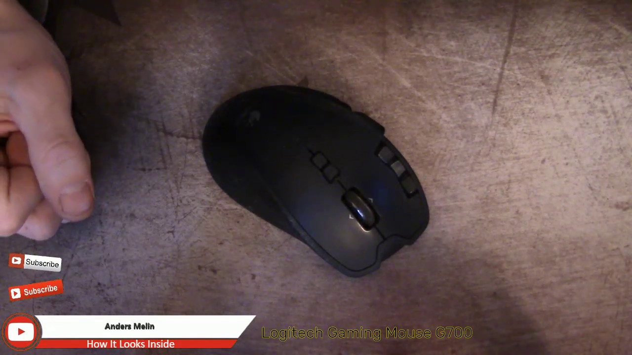 How It Looks Inside - [Logitech G700] - YouTube