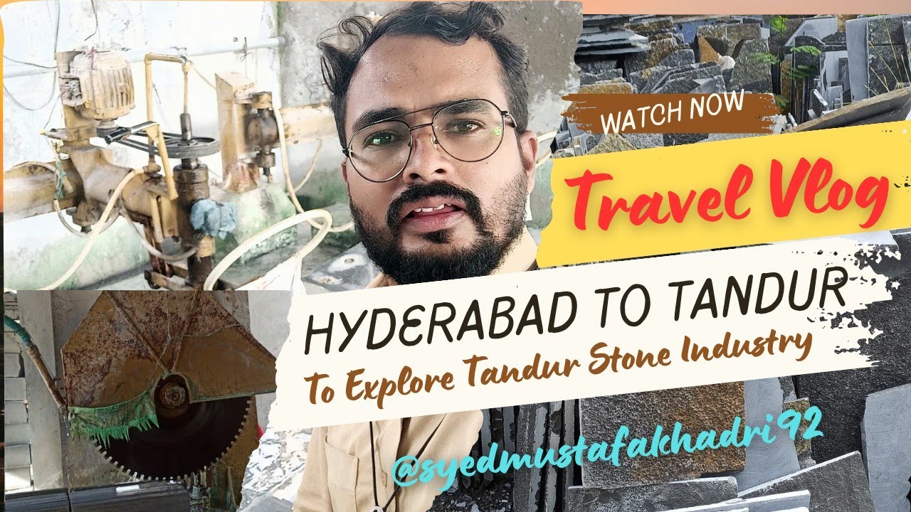 Hyderabad to Tandur | Explore - Tandur Stone Industry |Travelvlog ...