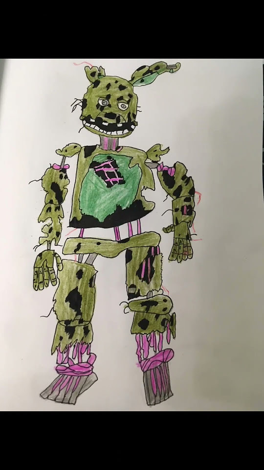 Файф найтс эт фреддис Фнаф Fnaf Маррионетка спрингтрап