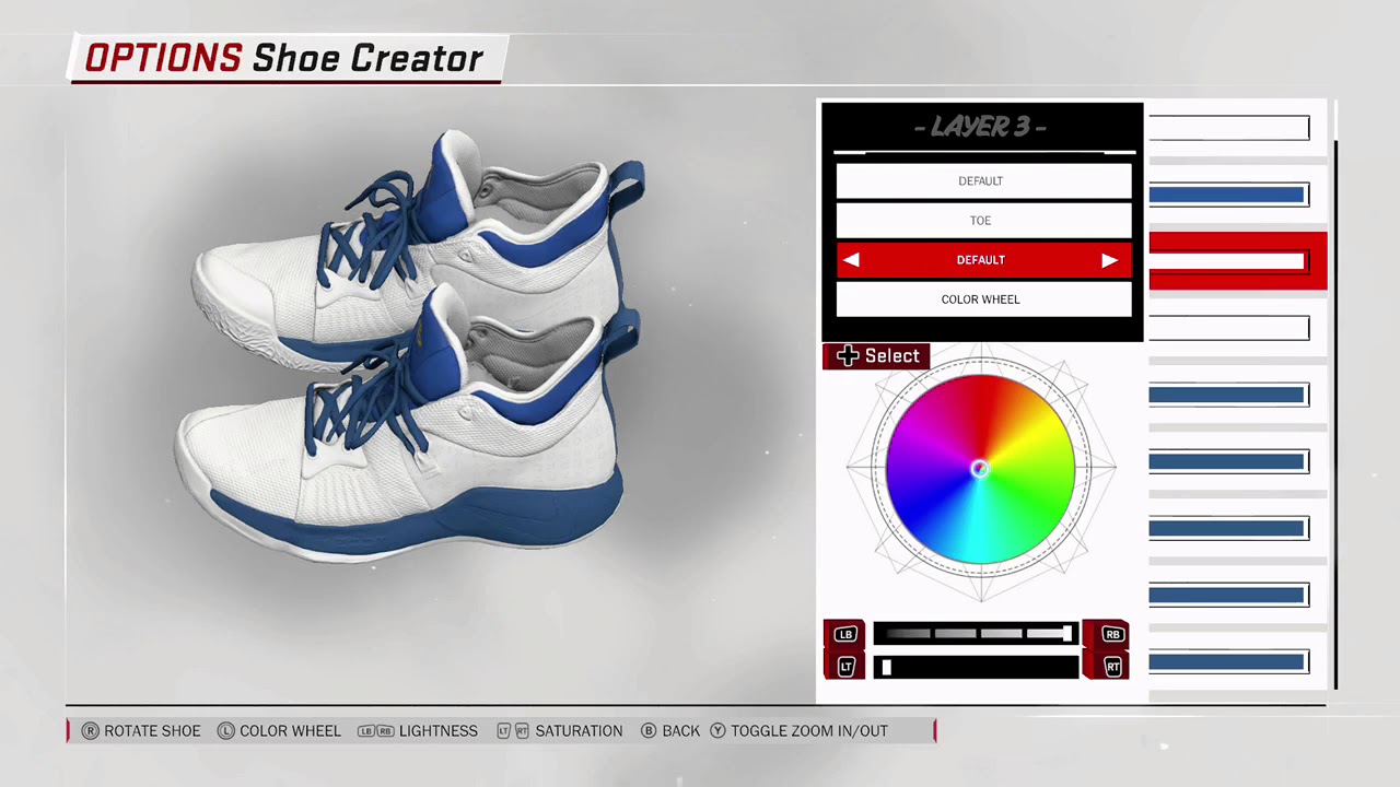 NBA 2K18 - How To Make The Gelo 3 (LiAngelo Ball Shoe) (Big Baller ...