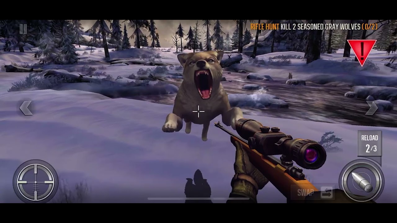 Deer Hunter: 2018 - Death By Seasoned Gray Wolf - YouTube