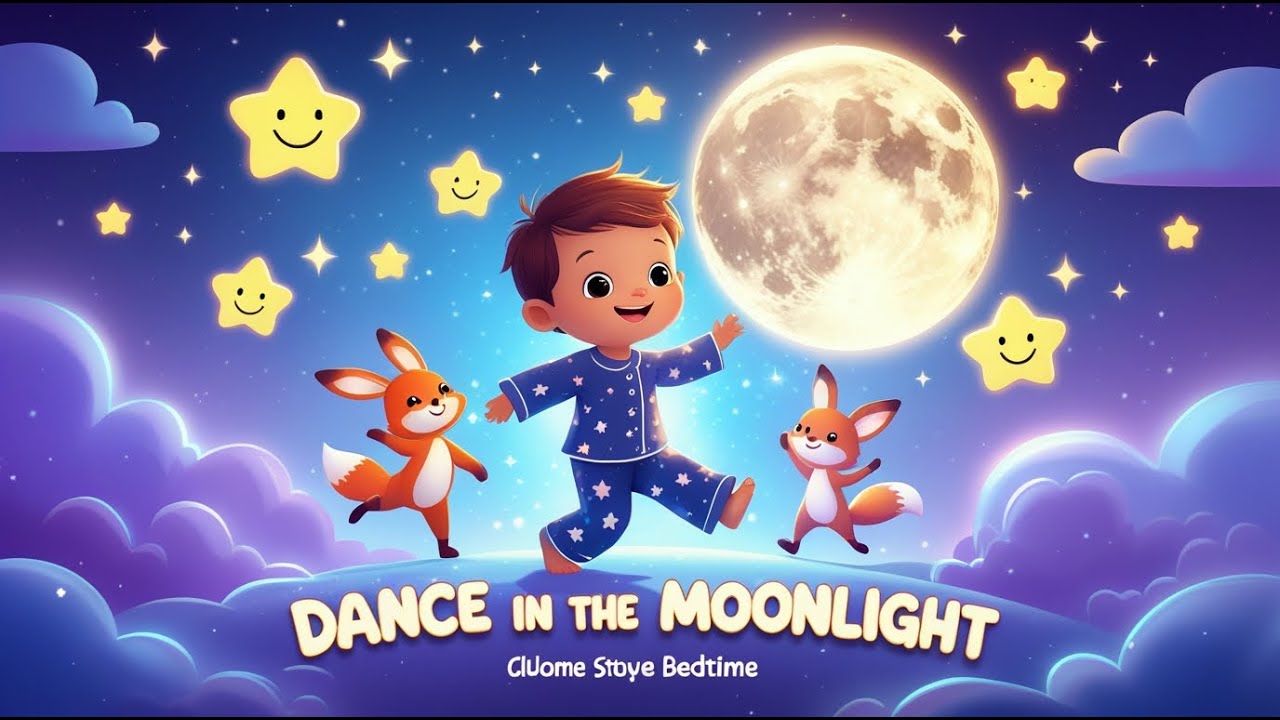 🌕 Dance in the Moonlight | Magical Night Song for Kids - YouTube