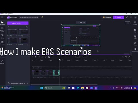 How I make EAS Scenarios - YouTube