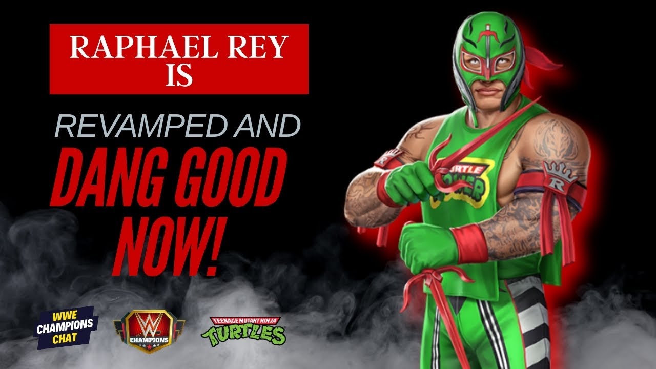 Raphael Rey is Actually GOOD Now | Nov Revamp for TMNT 2 - YouTube