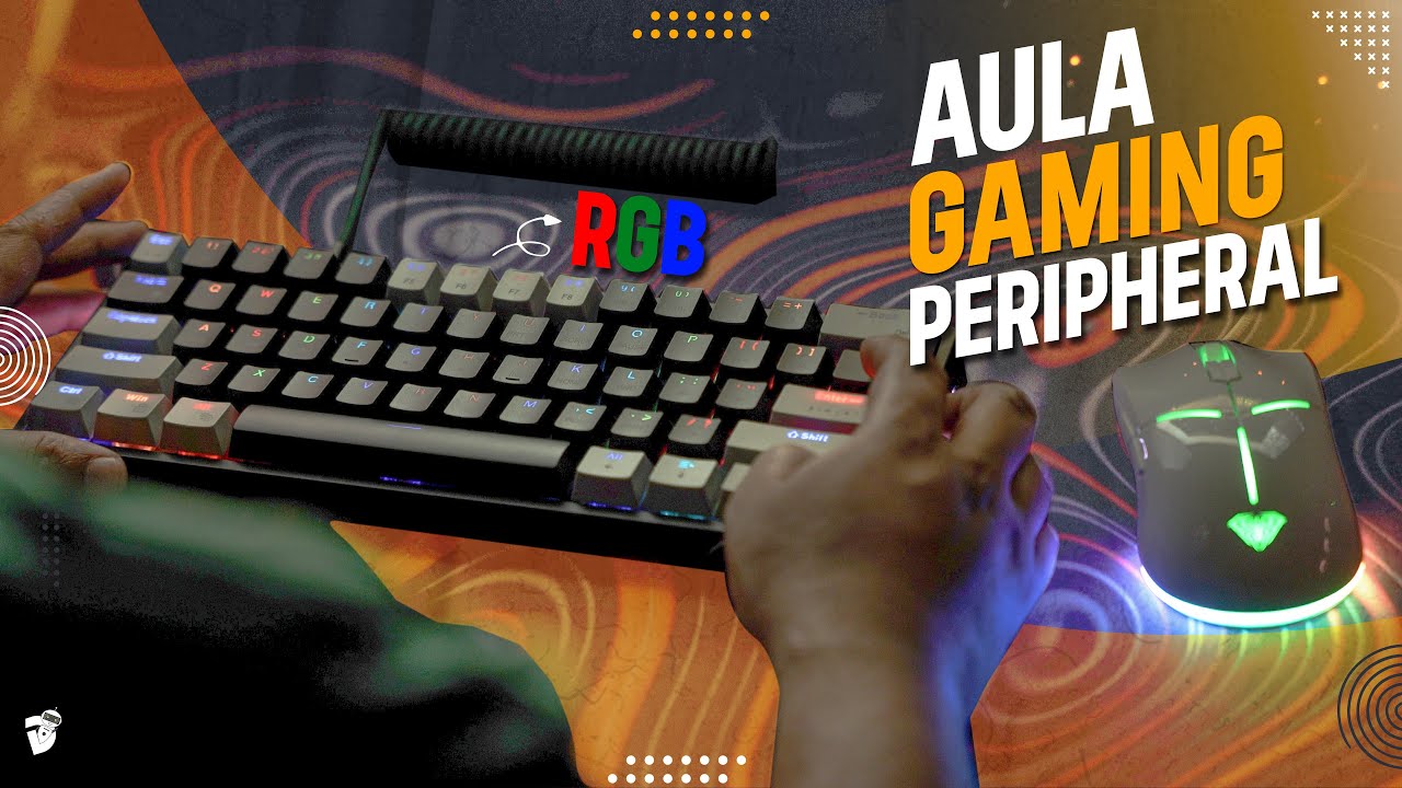 Aula Gaming Peripheral | Aula F3261 Keyboard | Aula F820 Mouse - YouTube