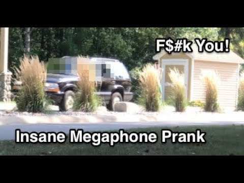 The Megaphone Prank! - YouTube