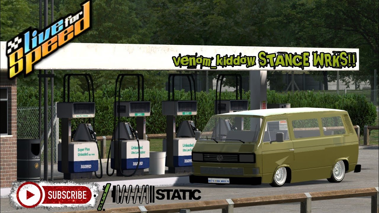 [LFS] Volkswagen Caravelle old skool.💚🔥🤝🏾! Re-edit by venom_kiddow ...