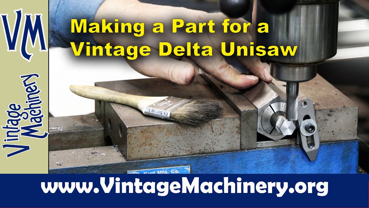 Making a Guard Bracket for a Vintage Delta Unisaw - YouTube