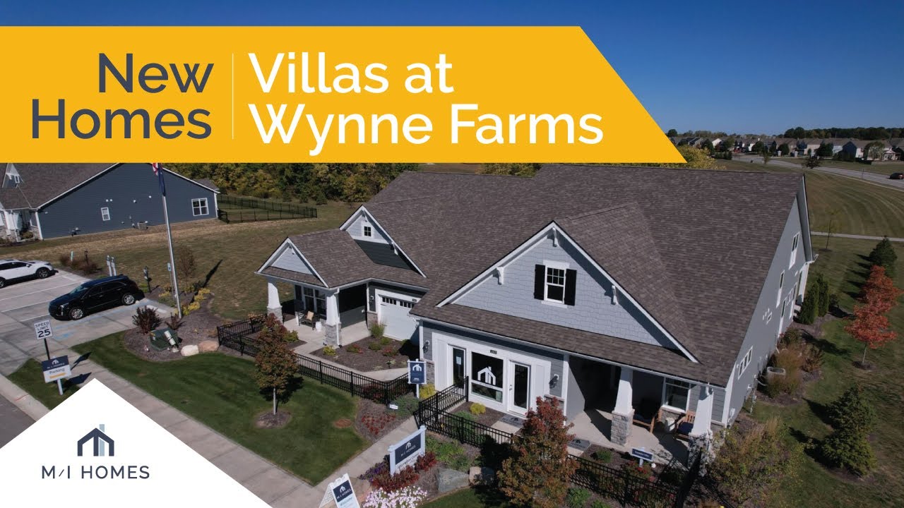 The Villas at Wynne Farms | New Homes in Brownsburg, IN - YouTube