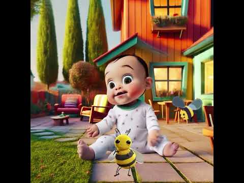 Buzzy Bumble Bee Song with Baby Bonk! | Fun and Catchy Song for Kids ...