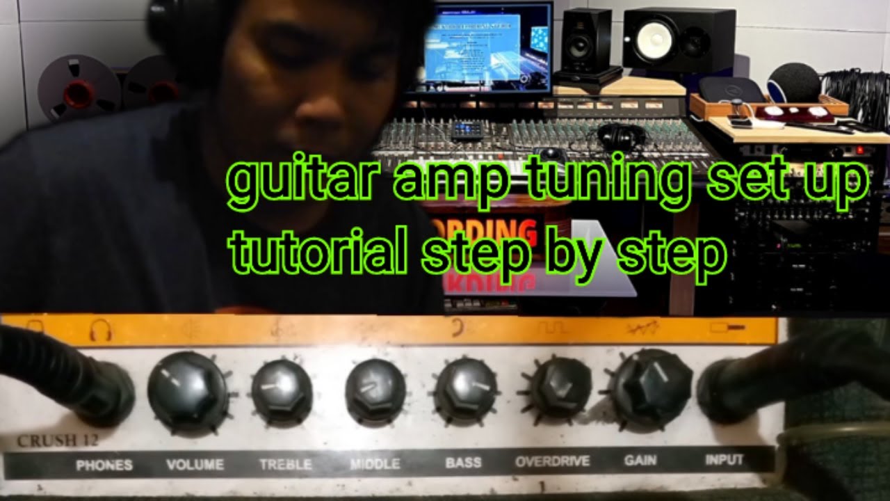 Guitar amp tuning set up tutorial - YouTube