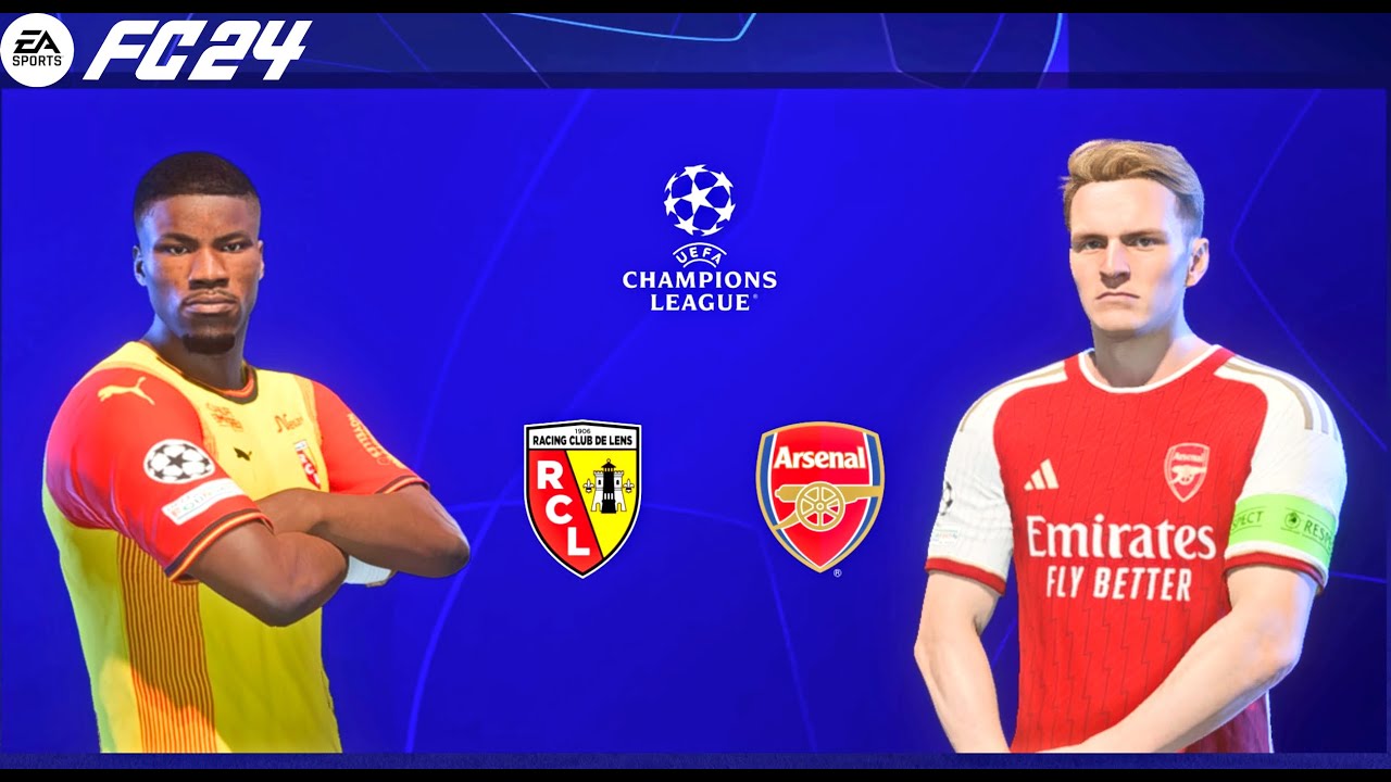 FC 24 | Lens vs Arsenal - UEFA Champions League - PS5™ Gameplay - YouTube