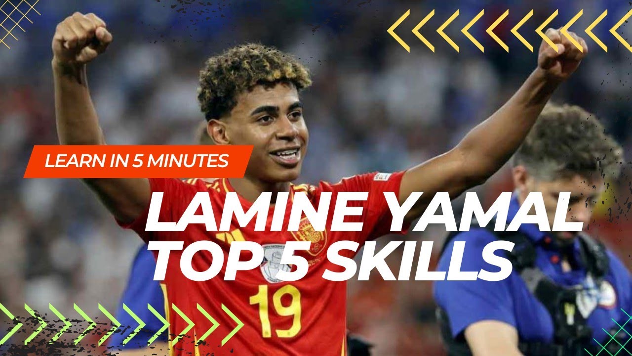 Lamine Yamal Top 5 skills Move To Practice At Home || How to play like ...