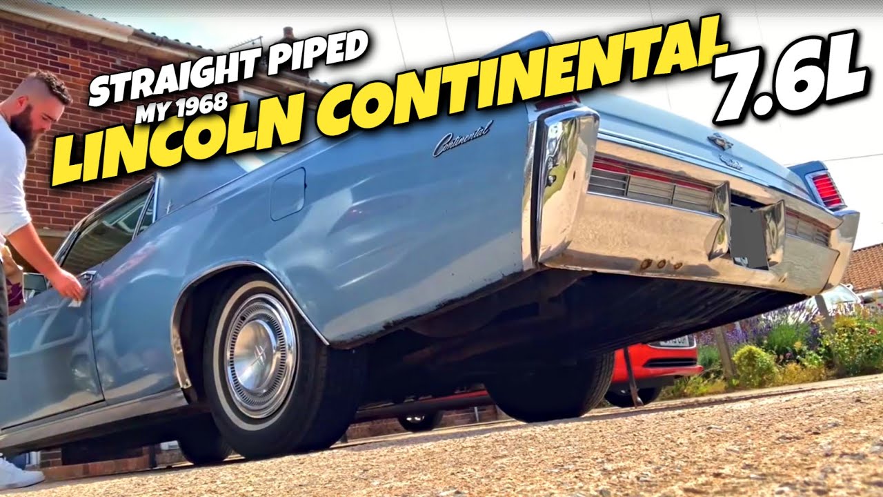 Straight Pipe 462 Lincoln Continental Coupe! - 1968 Big Block MEL 7.6 ...