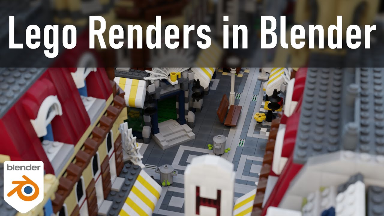 Import and Render Lego in Blender - YouTube