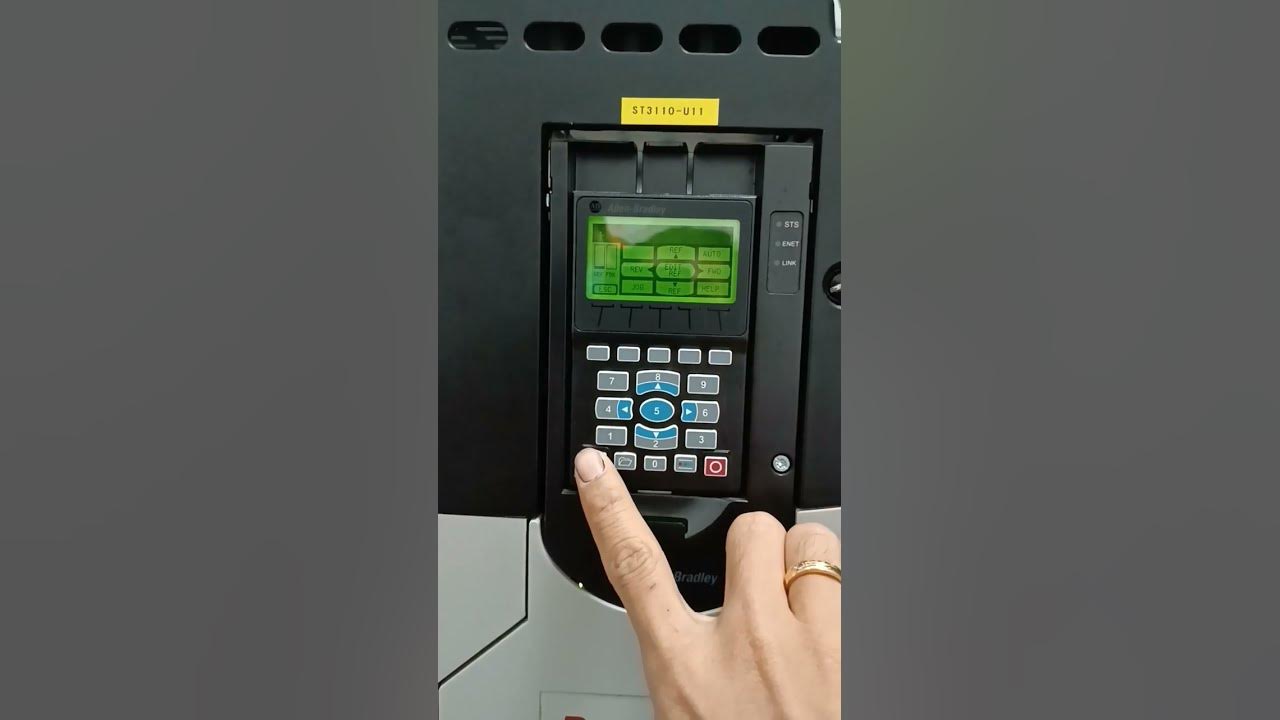 how to run powerflex 753 by man - YouTube