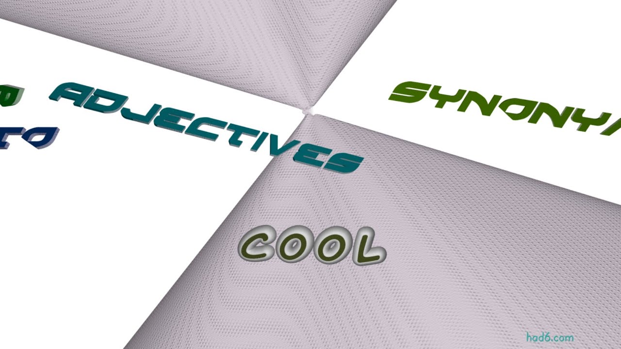 cool - 13 adjectives which are synonyms to cool (sentence examples ...