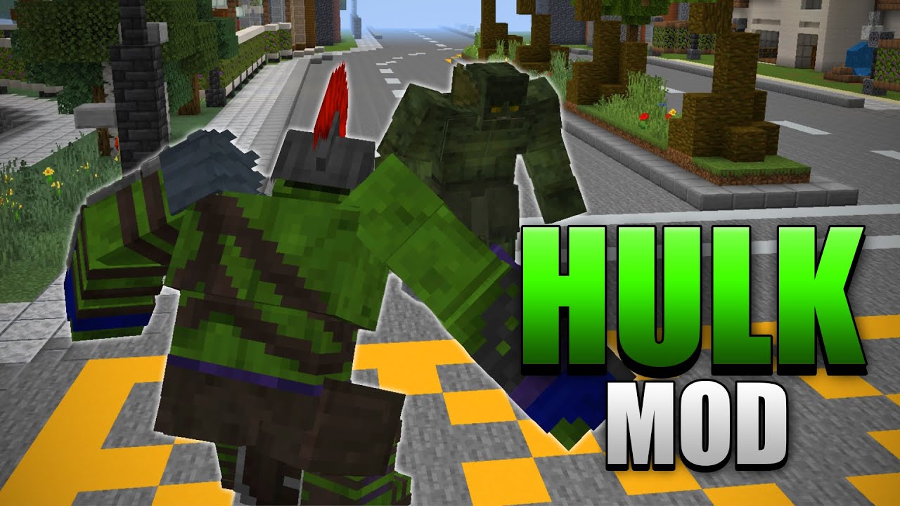 Hulk Addon (New Update 2024) | Minecraft Bedrock +1.20 - YouTube