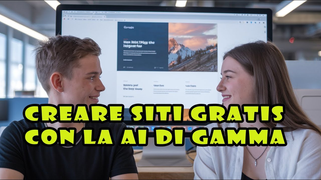 Creare e pubblicare gratis un sito web con la intelligenza artificiale di Gamma - YouTube