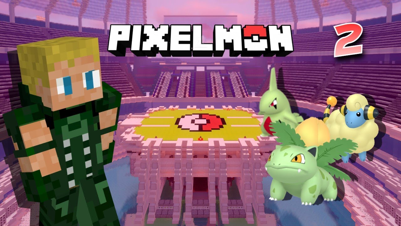 FIRST BOSS ENCOUNTER Minecraft Pixelmon Episode 2 - YouTube
