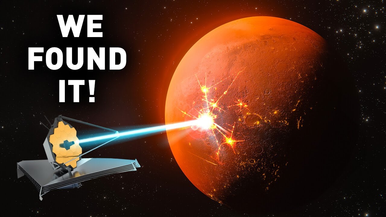 J. Webb Telescope FINDS LIGHTS on Mars! NASA finally revealed the truth ...