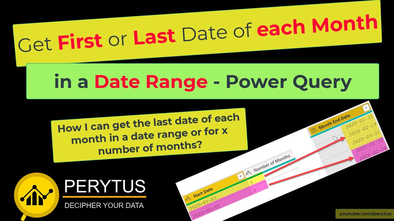 Add record for last date for each month between a date range - data ...