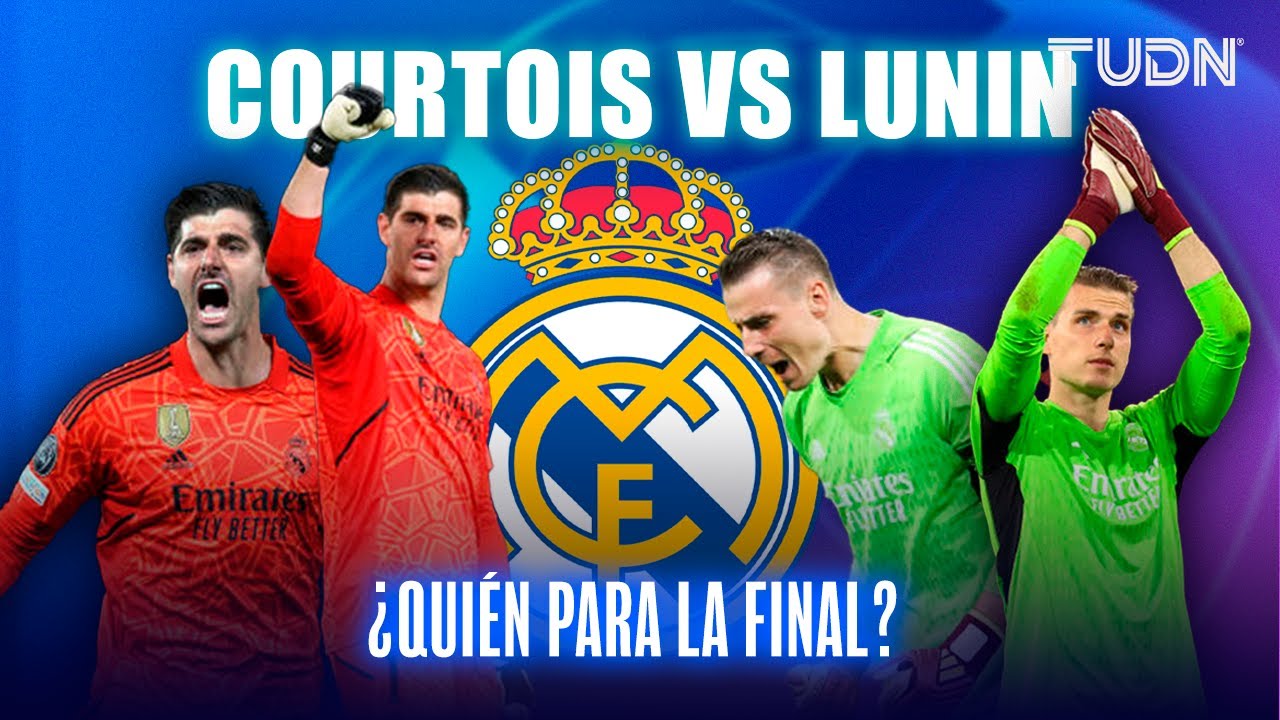 ¡COURTOIS VS LUNIN! 🤩🧤 Sus mejores ATAJADAS de cara a la FINAL DE ...