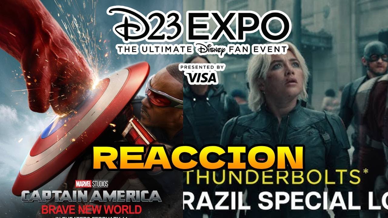 RESUMEN D23 MARVEL STUDIOS TRAILER CAPITAN AMERICA 4 Y THUNDERBOLTS ...