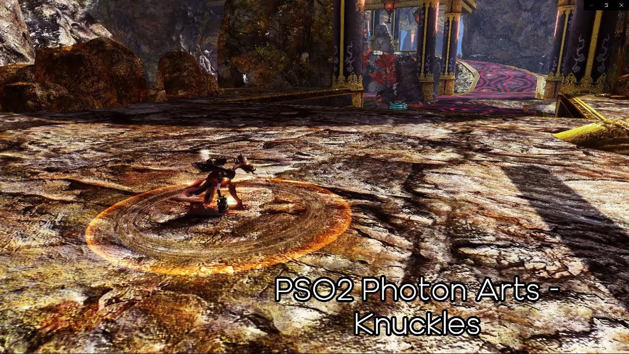 PSO2 All Knuckle Photon Arts (2019) - YouTube