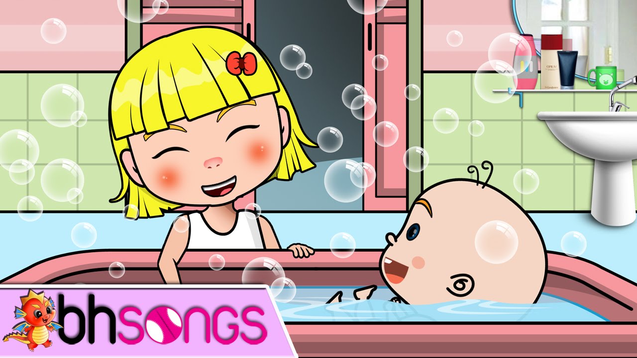 Bubble Bath Song Nursery Rhymes Lyrics | Nursery Rhymes TV [Music Video ...