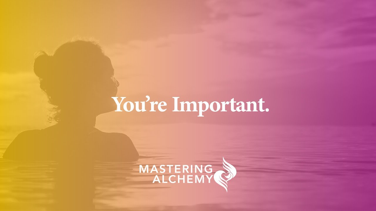 You're Important | Discover Mental & Emotional Wellbeing | Mastering ...