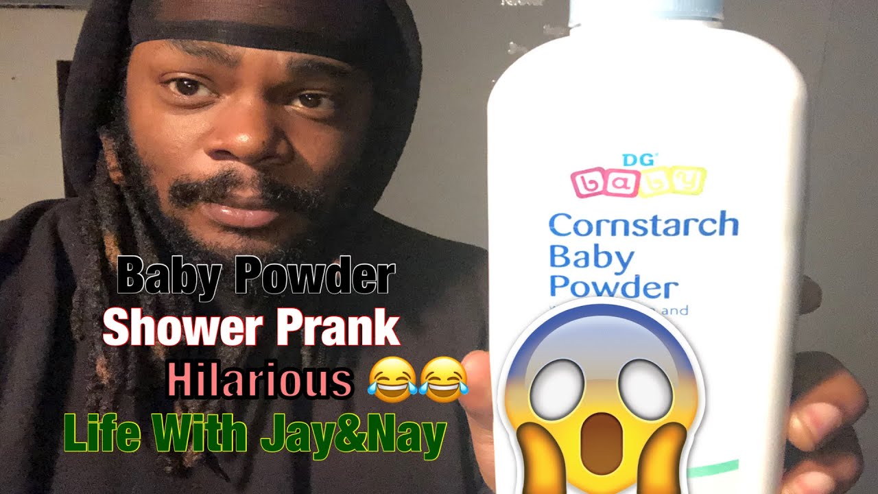 BABY POWDER SHOWER PRANK (Hilarious Prank)😂💀 - YouTube
