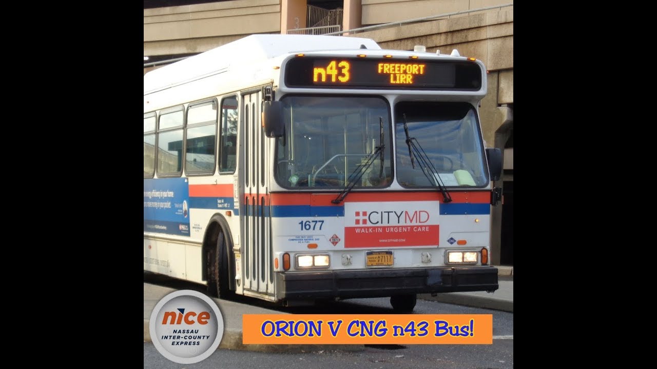 BLETransit Original!: Orion V CNG 1677 n43 Bus @ Roosevelt Field Mall ...