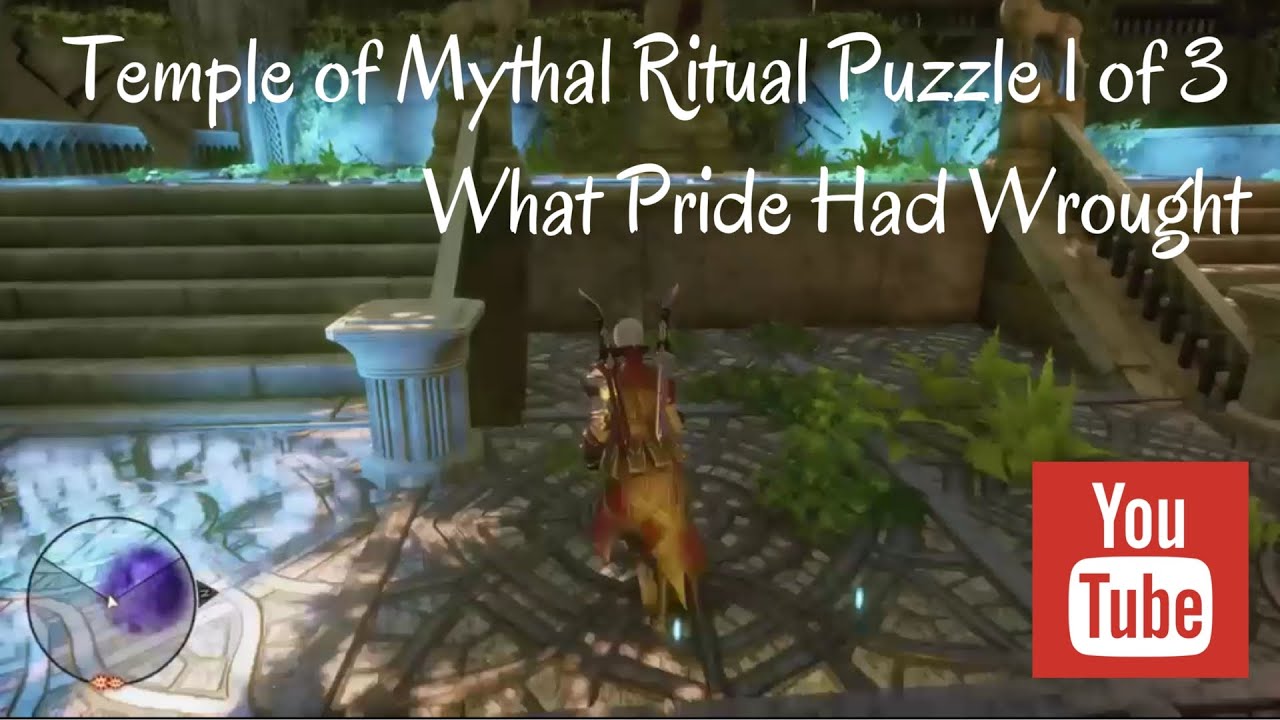 Dragon Age Inquisition: Temple of Mythal Ritual Puzzle 1 of 3 - What ...