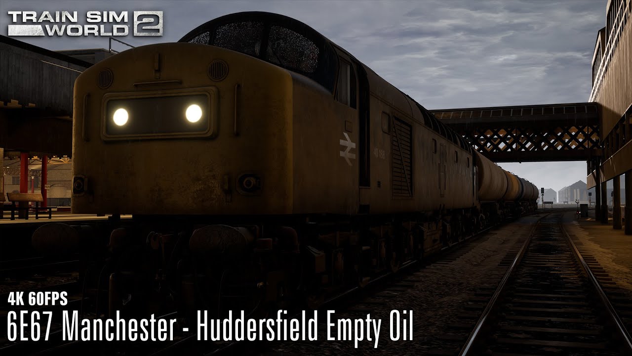 6E67 Manchester - Huddersfield Empty Oil - Northern Trans-Pennine ...