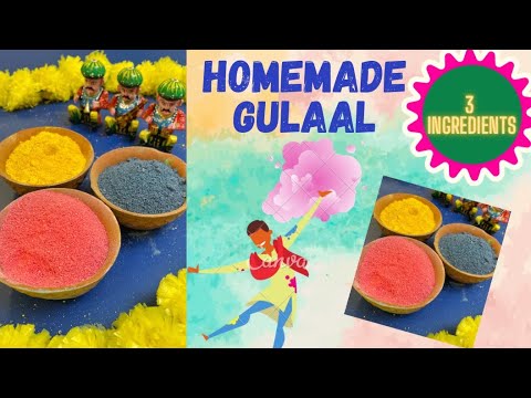 Homemade gulaal | Make organic gulaal at home | Most organic gulaal ...