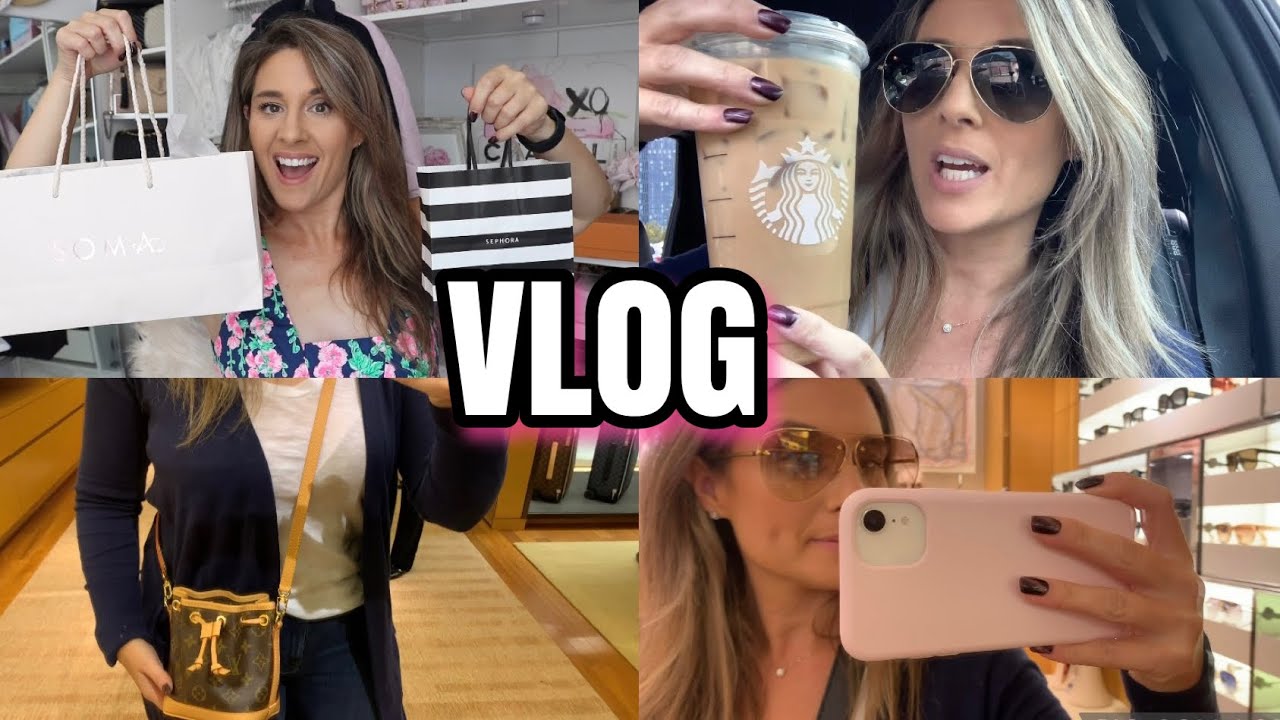 VLOG - SEPHORA HAUL, NEW LILLY PULLITZER DRESS, JCREW COAT AND MORE ...