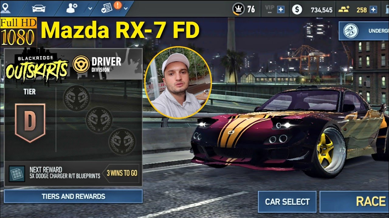 Online racing: Mazda Rx-7 FD: Need for speed: no limits:Tier D - YouTube