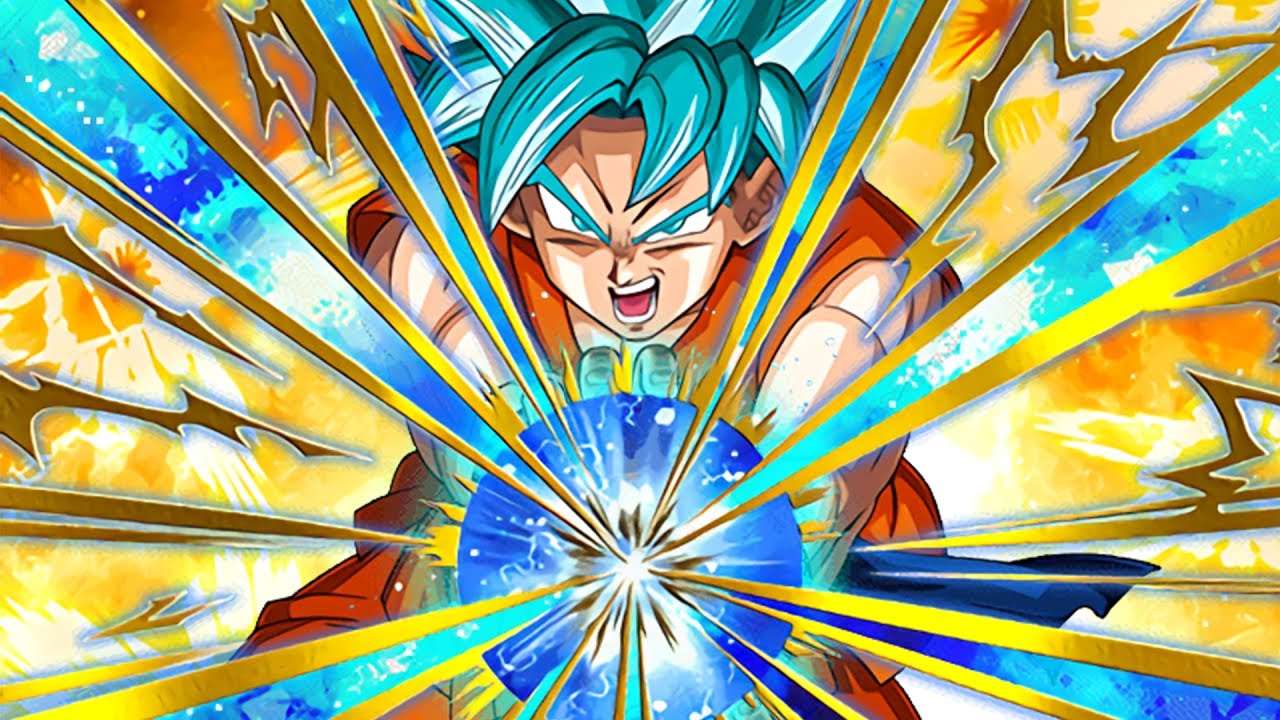 THIS SSB GOKU IS SUPER OLD! DBZ DOKKAN BATTLE FANMADE CARDS COLLECTION ...