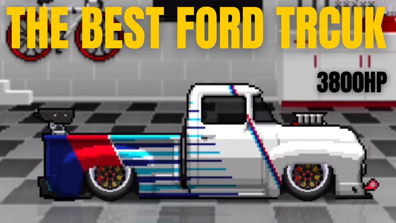 THE OLDEST FORD TRUCK WITH 3800 HP ON PIXEL CAR RACER - YouTube