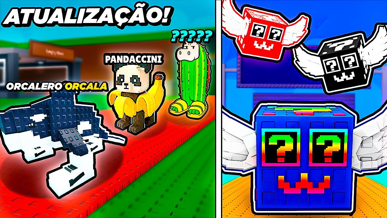 TUDO SOBRE A PRÓXIMA ATUALIZAÇÃO COM BRAINROTS E LUCKY BLOCKS SECRETAS ...