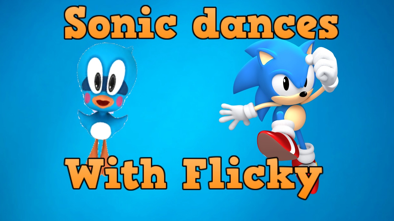 Sonic dances with Flicky - YouTube