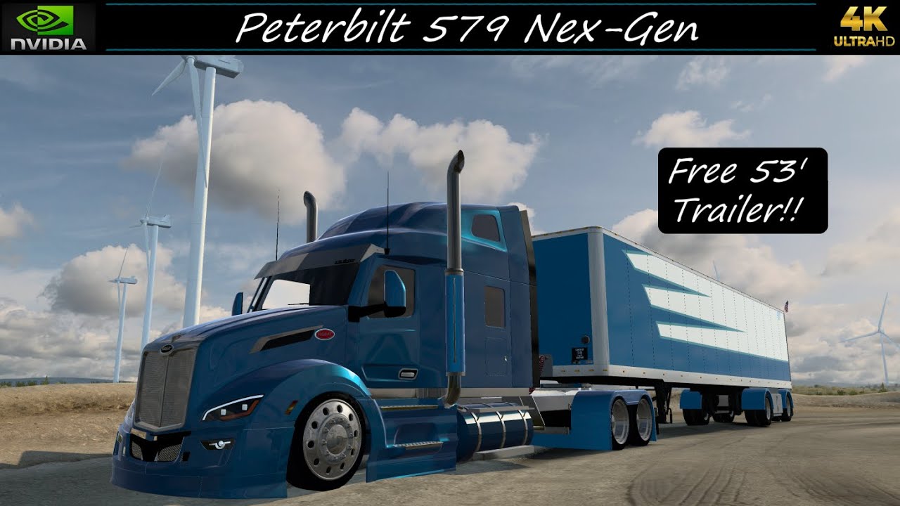 *Next-Gen Peterbilt 579* IBC Containers Delivery Laramie to Casper PNG ...