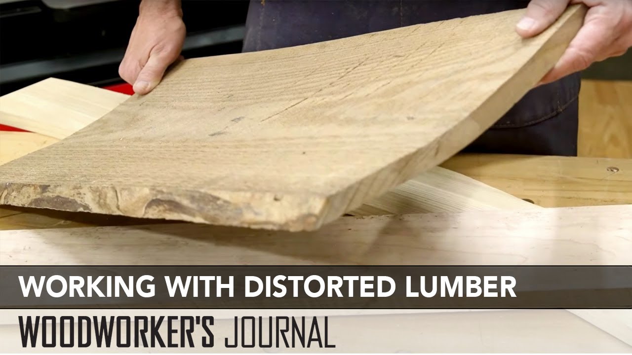 Dealing with Distorted Lumber - YouTube