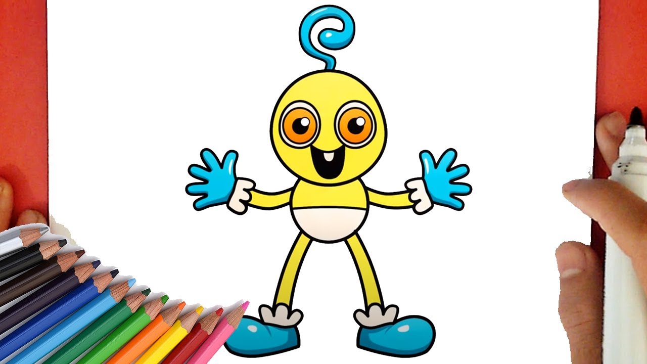 How to DRAW BABY LONG LEGS - Poppy Playtime Chapter 2 - YouTube