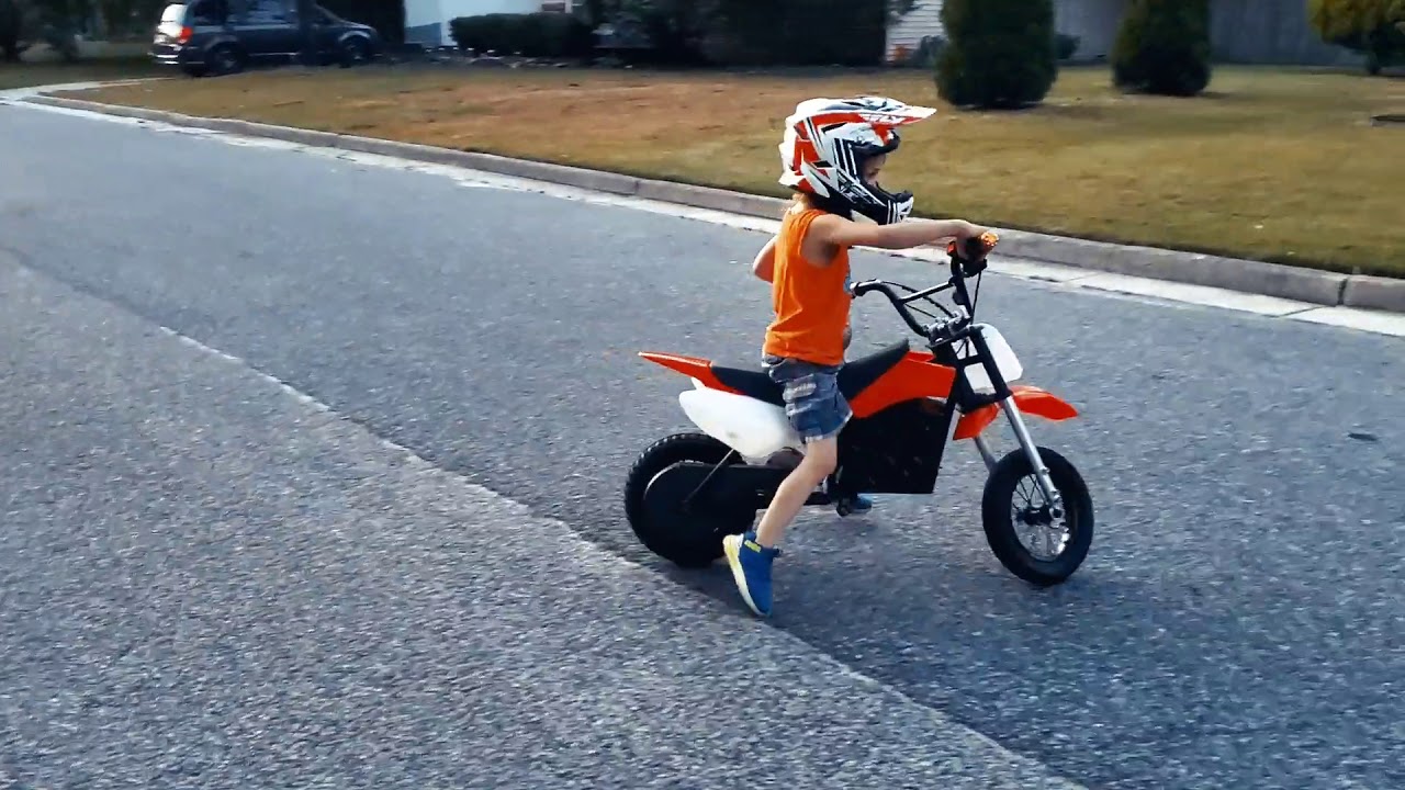 KREATURE KID's 36V Razor Dirt Bike Build. - YouTube