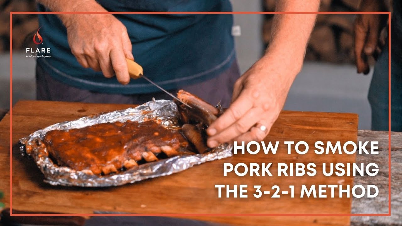 How to Smoke Pork Ribs using the 3-2-1 Method on a Flare Outdoor ...